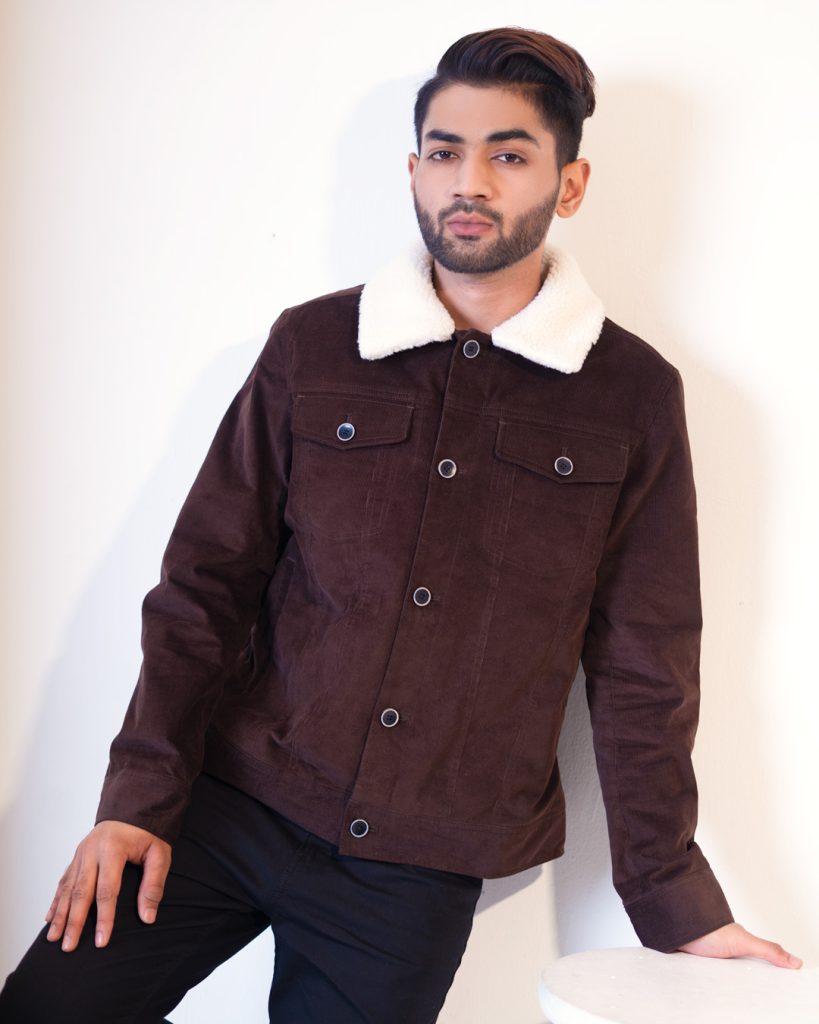 Dark Coffee Sherpa Jacket - Fashion at your Fingertips!