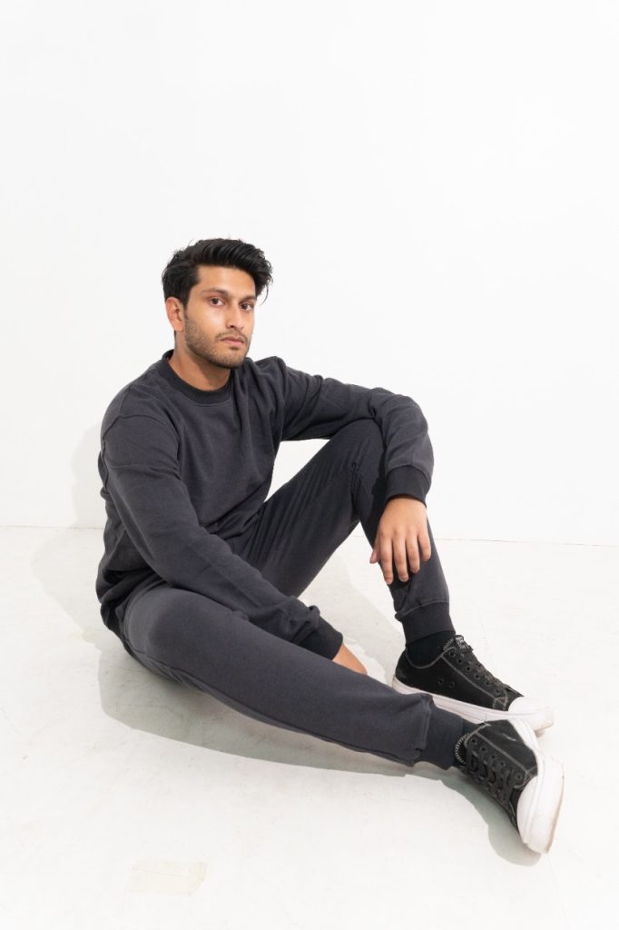 Charcoal Black Sweat-set - Fashion at your Fingertips!